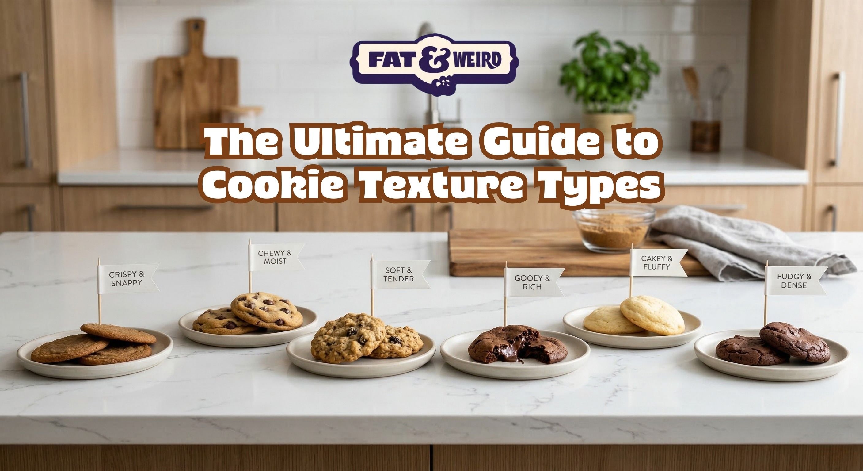 Cookie Texture Guide: Crispy, Chewy, Gooey & More | Fat & Weird Cookie