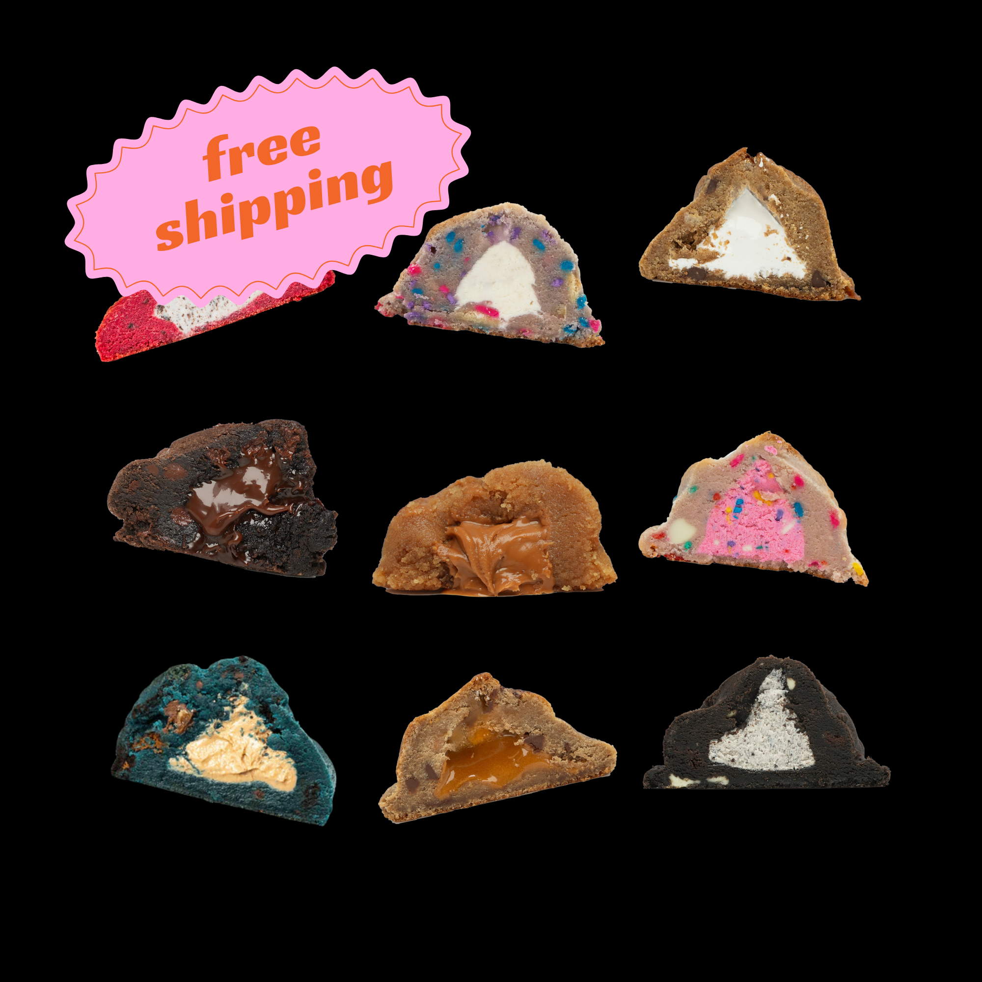 Lil' Weirdo Pack (9ct) – Fat & Weird Cookie